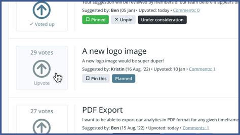 Feature Upvote On Linkedin Users Can Now Vote For A Feature Directly From Your Boards Front