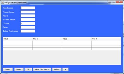 Source Code Aplikasi Sistem Informasi Invertaris Barang Di Sekolah