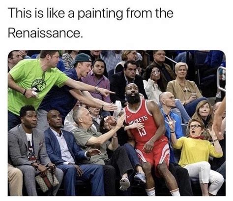 The Thinker Parody Basketball Ref Meme Lebron Sitting Meme Hilarious