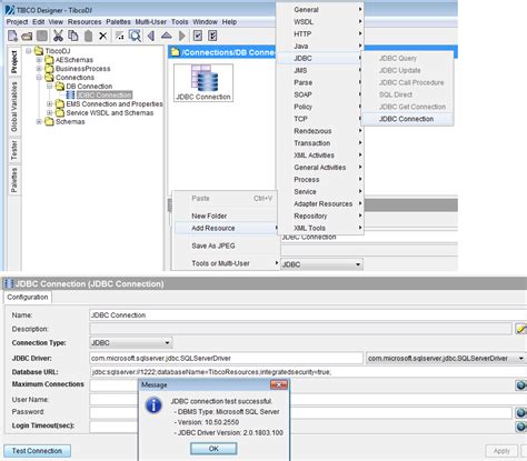 Mule ESB Tutorials JDBC Palettes And Group Activity In Tibco BW