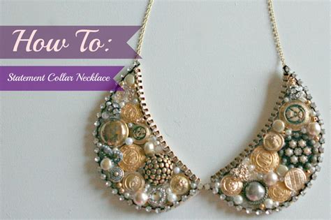 21 Diy Collar Necklace Ideas