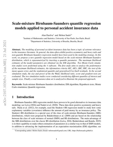 Scale Mixture Birnbaum Saunders Quantile Regression Models Applied To Personal Accident