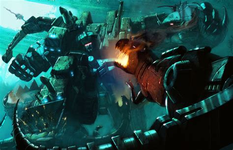 Devastator Vs Dinobots Color By Livioramondelli On Deviantart