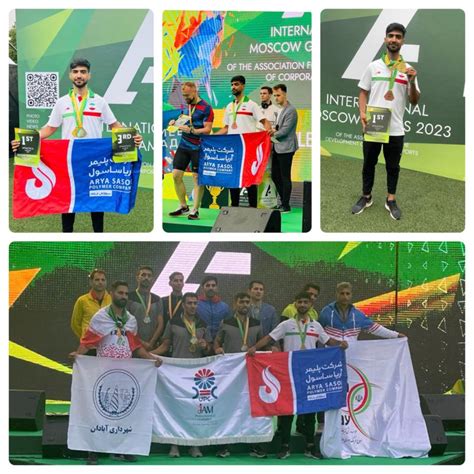 کسب مقام قهرمانی جهان کارگری🥇در رشته پرش طول را به علی قاسمی عزیز، و