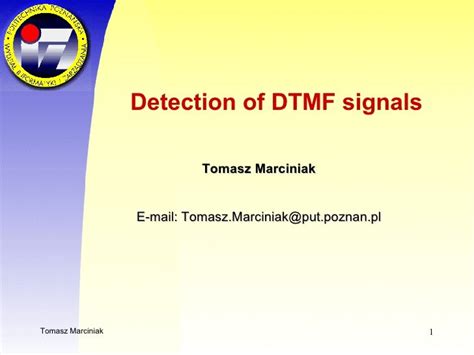 Dtmf Detection