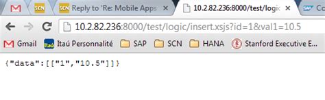 How To Insert Data In Hana Through Javascript Wit Sap Community