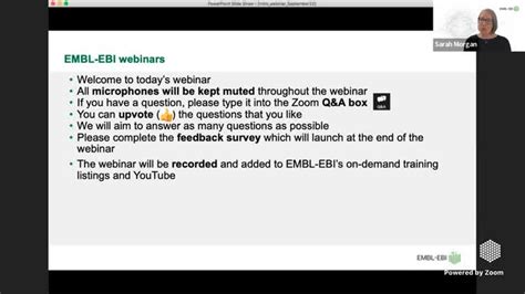 An Introduction To EMBL EBI Resources