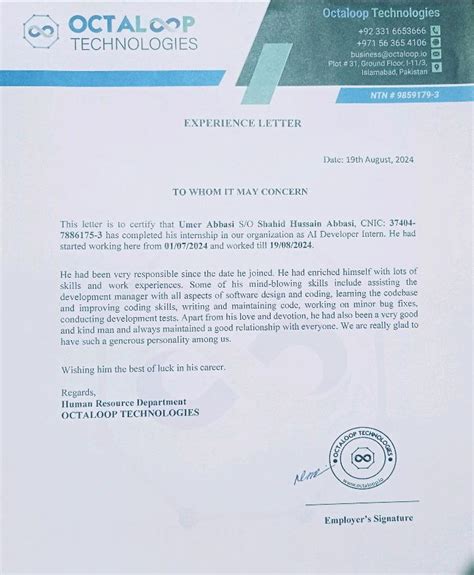 Umer Abbasi On Linkedin Ai Generativeai Nlp Llm Internshipexperience Octalooptechnologies