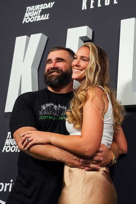Kylie Kelce Talks Life In The Spotlight With Jason Kelce Nfl Playoffs