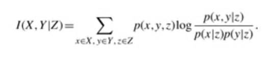 Math Conditional Mutual Information Notations Stack Overflow