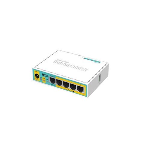 Mikrotik Hex Poe Lite Fast Ethernet Router White
