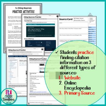 MLA Format Cheat Sheet Editable Reference Tool In Print And 44 OFF