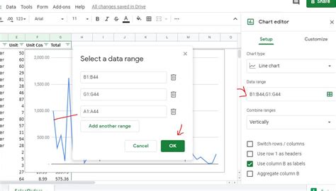 How To Make A Line Graph In Google Sheets H2S Media