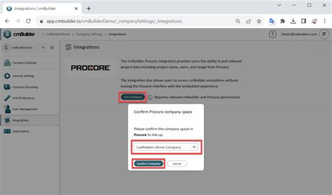 1 1 procore integration intro cmbuilder support