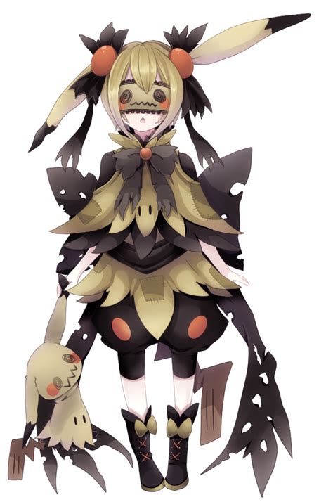 778 Mimikyu Mimikkyu ミミッキュ Pokemon Human Form Cute Pokemon Wallpaper Pokemon Fusion Art