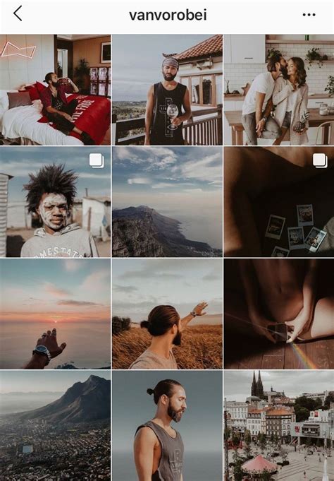 Пример мужского блога в Инстаграм Инстаграм Вдохновляющая фотография Летние фотографии