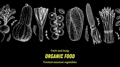 야채 손으로 그린 그림 위쪽 보기 프레임입니다 빈티지 손으로 그린 스케치 유기농 식품 포스터 좋은 영양 건강한 음식 벡터 일러스트레이션 아스파라거스 양배추 옥수수 토마토