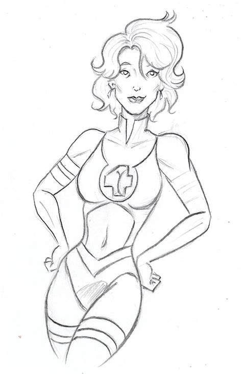 Rule 34 1girls Boob Window Cleavage Fantastic Four Female Female