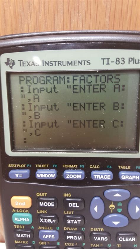 How To Factor Polynomials On A Graphing Calculator Ti 83 And Ti 84 27 Steps Instructables
