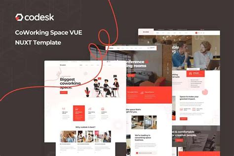 Codesk Vue Nuxt Coworking Space Template Latest Version