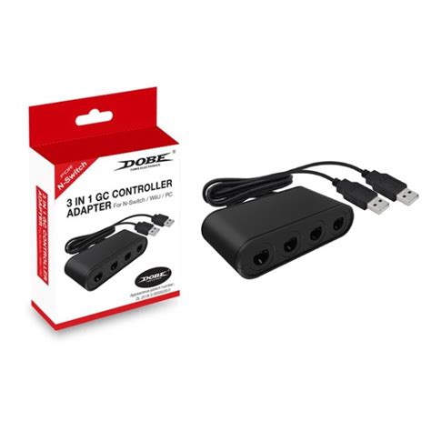 Controller Adapter For Nintendo Switch Gamecube Super Smash Bros Adapter For Switch Wii U And Pc
