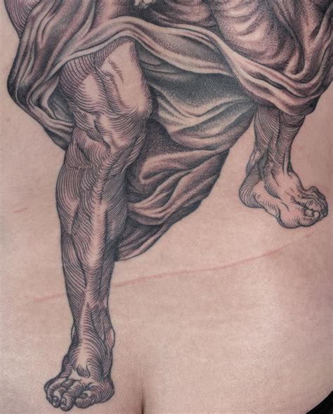 Saturn Devouring His Son Tattoo