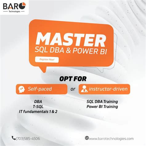 Baro Technologies On Linkedin Sql Powerbi Itfundamentals Selfpaced