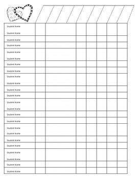 Editable Class Lists By Sarah Shelton TPT