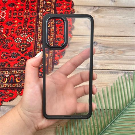 قاب گوشی Galaxy A32 4g سامسونگ New Skin اورجینال متال دور سیلیکونی شفاف
