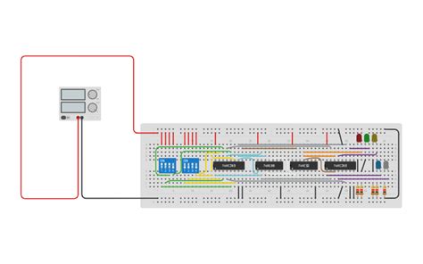 Circuit Design Bcd Adder Tinkercad