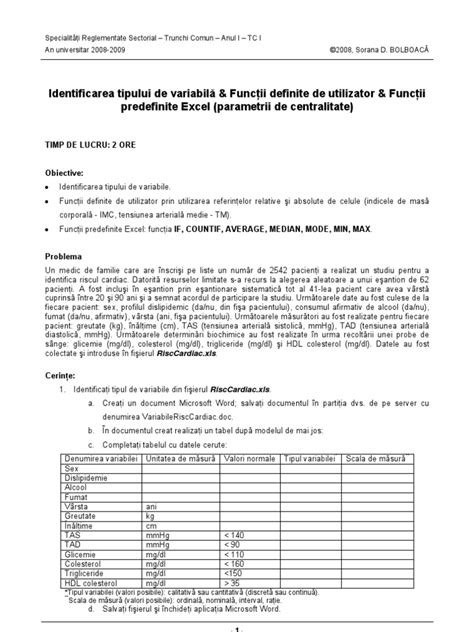 Pdf Exercitii Excel 1 Dokumen Tips