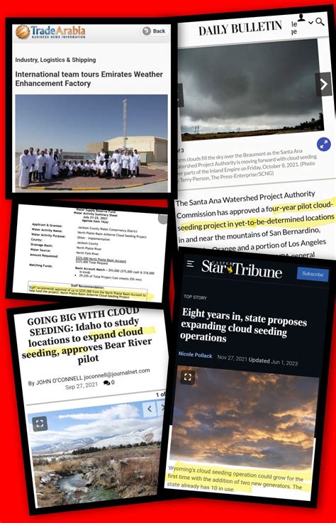 Kirsten Murfitt On Linkedin Conspiracy Fact Cloud Seeding Is Happening All Over The World