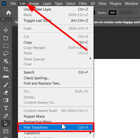 how to use photoshop s free transform bittbox