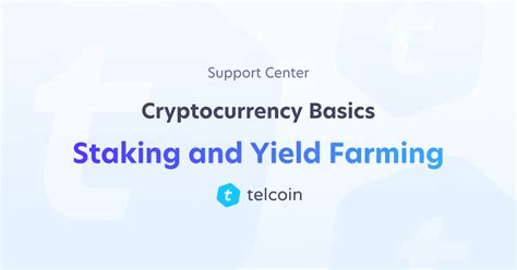 Staking And Yield Farming Support Center