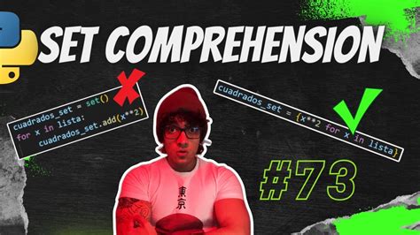 Python Desde Cero Set Comprehension YouTube