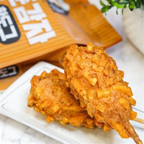 꽃마fresh 케이준 감자 치즈 핫도그 100g X 4개입 꽃마usa