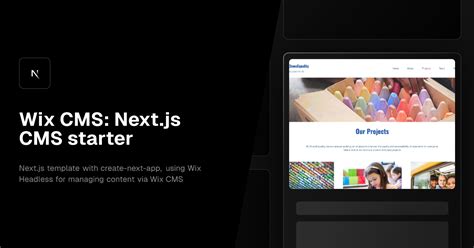 Wix Cms Next Js Cms Starter