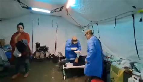 БНТУ ын Хатай муж Антакай хотод дэлгэсэн Монгол Улсын Цэргийн хээрийн эмнэлэг гамшигт нэрвэгдсэн