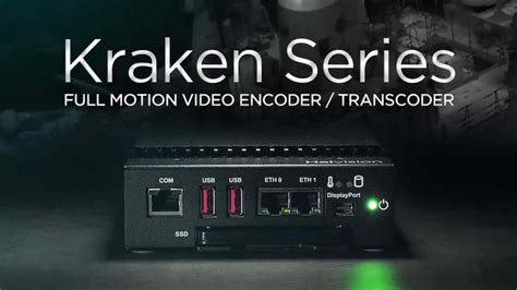 Video Kraken Video Transcoder And Encoder Haivision