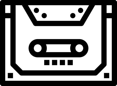 Analog Audio Cassette Compact Deck Blue And Red Download And Buy Now Web Widget Card Template