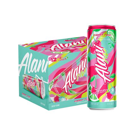 Alani Nu Cherry Twist Sugar Free Energy Drink 12 Pack Walmart