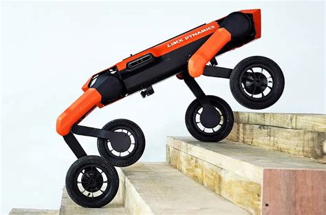 Wheeled Robot Can Cruise All Kinds Of Terrains On Its Four Hybrid Legs
