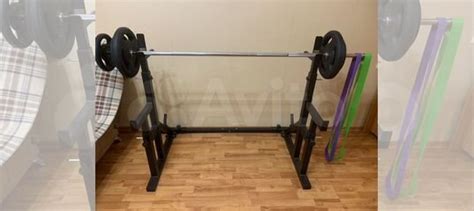 Стойка для штанги со страховкой регулируемая купить в Санкт-Петербурге ...