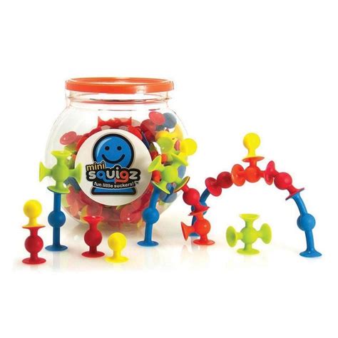 Fat Brain Toy Co Mini Squigz 75pc 5y Big W