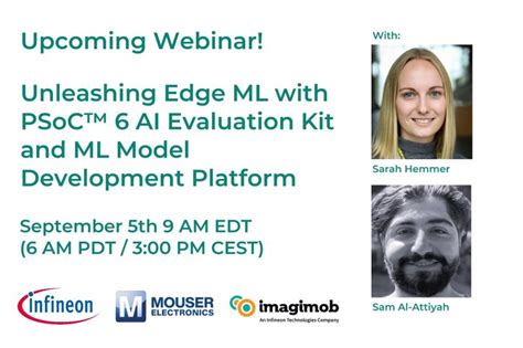 Animesh Ranjan On Linkedin Join This Webinar From Infineon Technologies And Mouser Electronics To