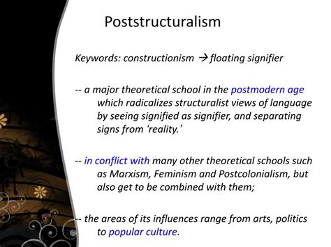 Ppt From Structuralism To Post Structuralism Deconstruction Powerpoint Presentation Id 3983227