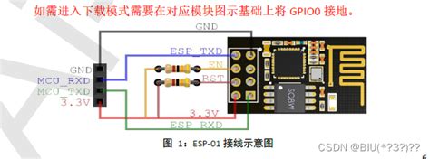 Esp8266esp 01 烧录固件记录esp01烧录教程 Csdn博客