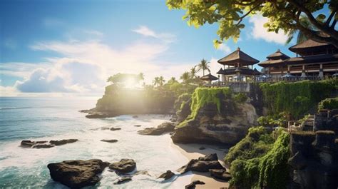Premium AI Image | Balis Beach View