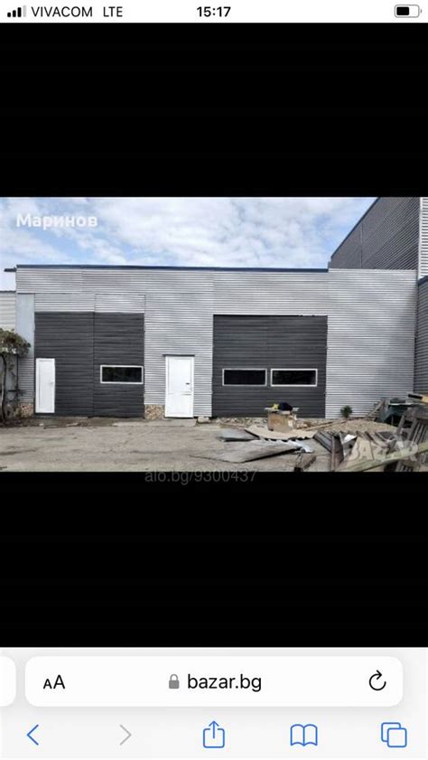 Добрич Склад автосервиз хангар Сервиз 400 кв м Складове промишлени и стопански имоти под нае