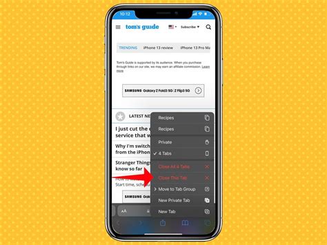 How To Use The New Tab Bar In Ios Safari Tom S Guide